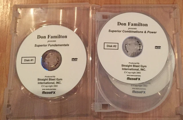 BOXING TRAINING DVDS x7 (Don Familton & Chris Getz) £14.99 - PicClick UK