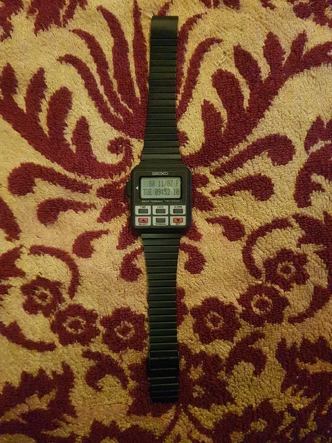 RARE COLLECTORS VINTAGE 1983 Seiko RC-1000 Computer Terminal LCD ...
