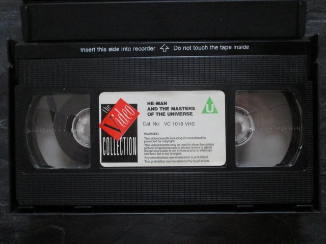 HE-MAN AND THE Masters Of The Universe Vhs Ex Rental Vhs Pre Cert Vhs ...