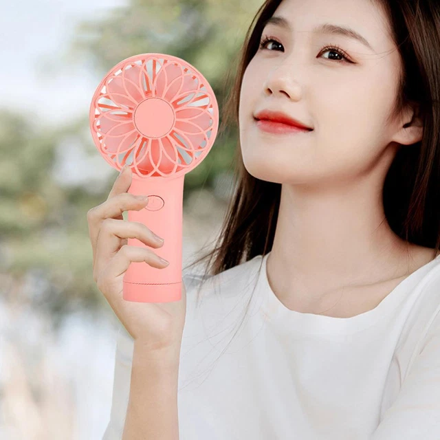 LF# USB MINI Wind Power Handheld Fan Portable Summer Small Cooling Fan ...