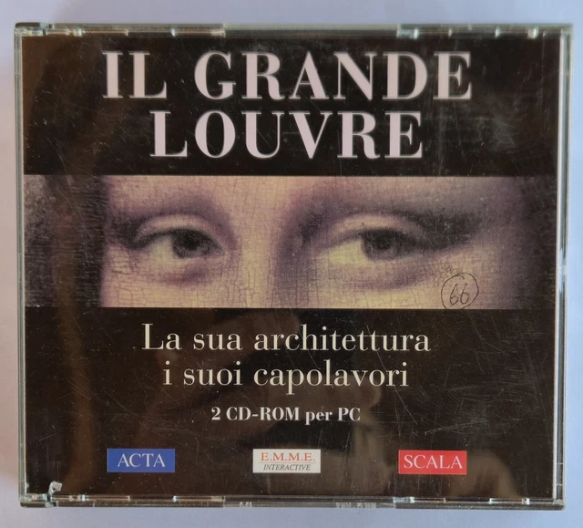 IL GRANDE LOUVRE x PC 2CD-ROM ITA. RARO, originale, da collezione. EUR 50,00 - PicClick IT