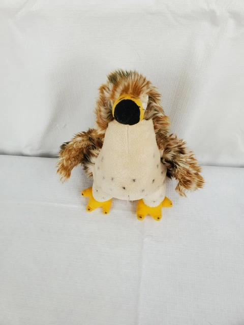 WILDLIFE ARTISTS RED-TAILED Hawk Bird Plush Stuffed Animal Soft Toy 8 ...