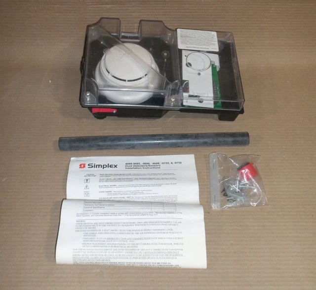 NEW SIMPLEX 4098-9755 Air duct sensor housing small flaw new open box £ ...