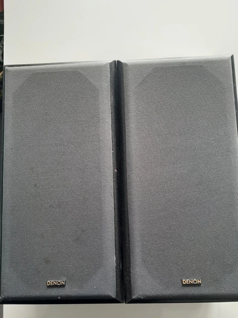DENON SC-M3 STEREO Speakers , 50w 8ohm , wired £0.99 - PicClick UK