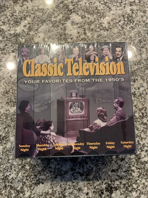 CLASSIC TELEVISION SERIES Your Favorites from the 1950's (7)VHS BOXED ...