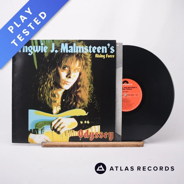 YNGWIE J. MALMSTEEN'S Rising Force Odyssey LP Album Vinyl Record - EX ...