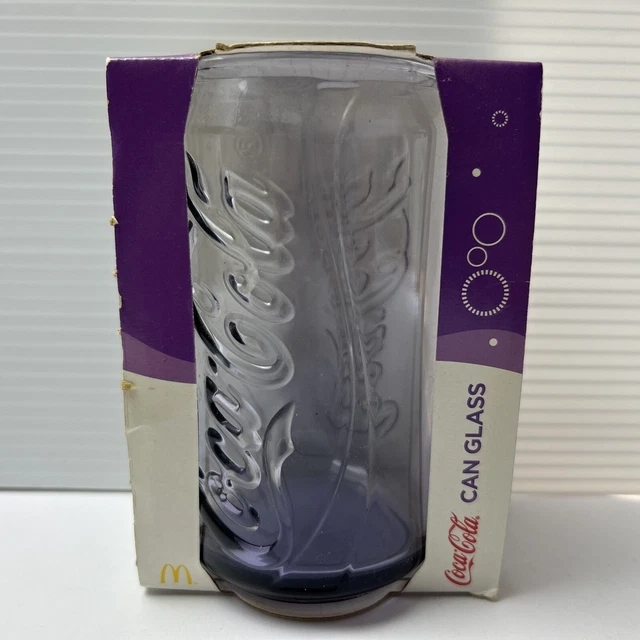 COCA COLA GLASS *2017 McDonalds Limited Edition *350ml Coke Can Shape ...