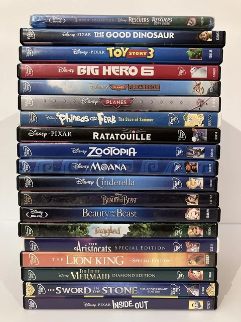 DISNEY MOVIES DVD Lot (#19) $89.79 - PicClick AU