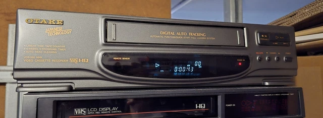 VCR VIDEO CASSETTE Recorder VHS HQ Otake VCR-555 MK9 Mit FB und BA EUR ...