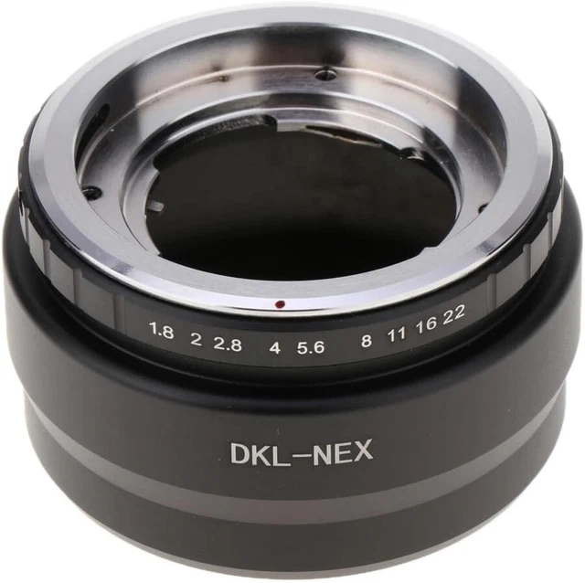 DKL NEX ADAPTER - ADAPTS VOIGTLANDER, SCHNEIDER-KREUZ DKL LENS to SONY ...