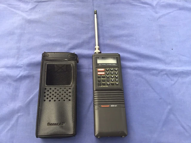 BEARCAT BC 205 Xlt Scanner With Leather Case. £25.00 - PicClick UK
