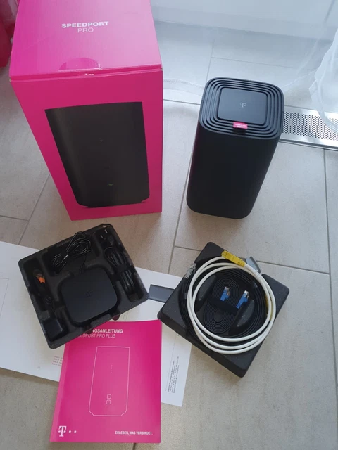 TELEKOM SPEEDPORT PRO Plus Dual-Band WLAN-Router - Schwarz (40823109 ...