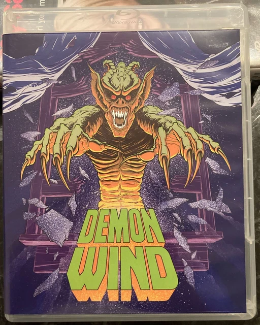 DEMON WIND BLU Ray & DVD Vinegar Syndrome Charles Philip Moore Francine ...