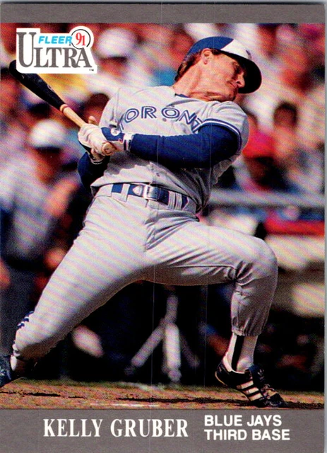 CARTE DE BASEBALL Kelly Gruber 1991 Fleer Ultra #361 EUR 2,18 - PicClick FR
