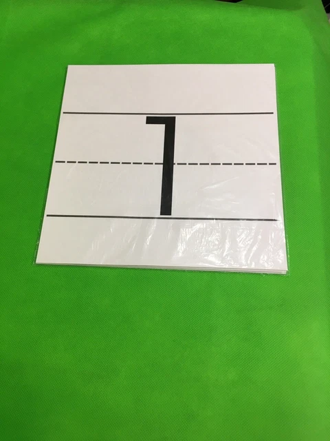 LAMINATED 26 CLASSROOM Number Cards - 0-25 Hand Writing - Class Decor 8 ...