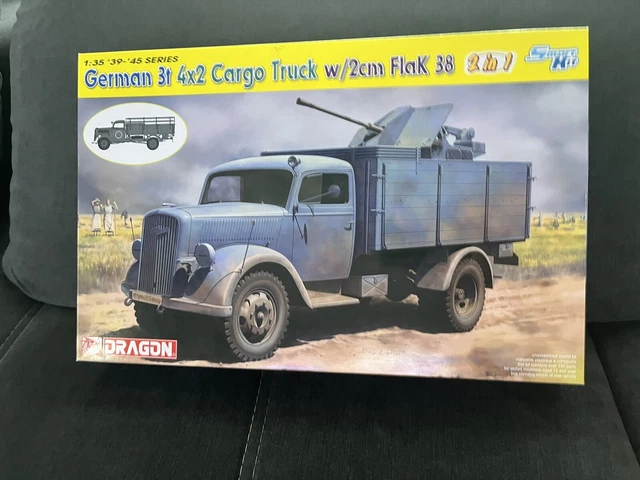 DRAGON 6828 LKW 3t 4x2 Opel Blitz 2cm Flak 38 Ätzteile 1:35 EUR 49,99 ...