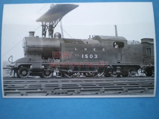 PHOTO LNER Ex Ner 4-4-4 Class H1 A8 Loco 1503 At Darlington South 6/33 ...