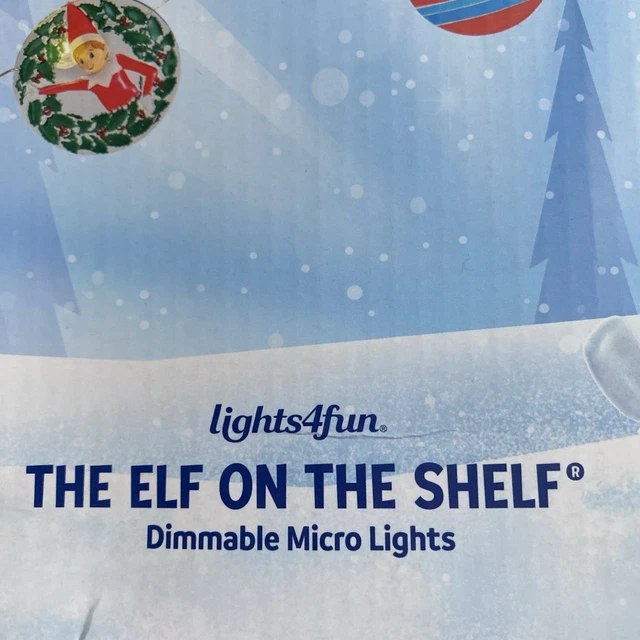 LIGHTS4FUN THE ELF On The Shelf Dimmable Micro Lights brand new £3.31 ...