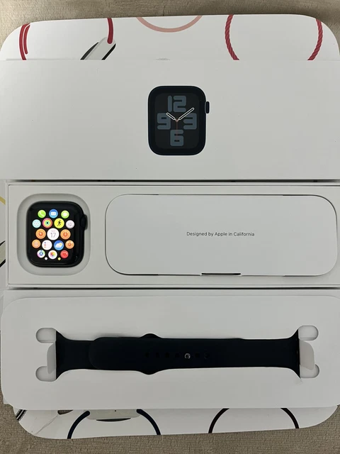 APPLE WATCH SE (2023) 44mm Cassa in Alluminio Color Mezzanotte con ...