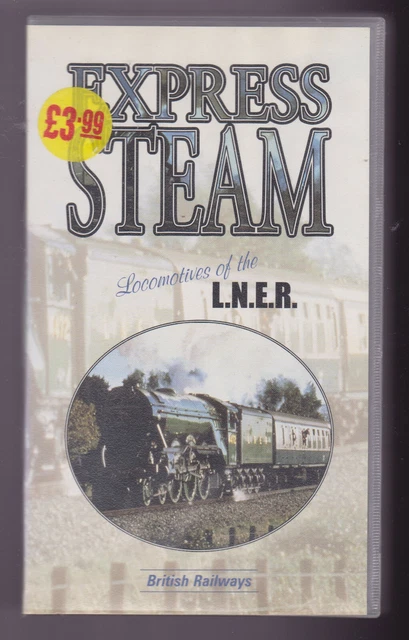 EXPRESS STEAM LOCOMOTIVES Of The L.N.E.R. (VHS) Railway Video tape EUR 15,03 - PicClick IT