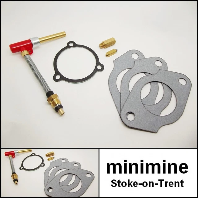CLASSIC MINI SINGLE SU HS4 Carburettor Service Kit INC. Jet, Valve ...