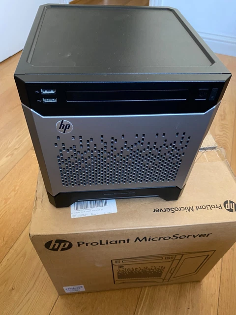 BOXED HP PROLIANT MicroServer Gen8: 16GB RAM, Xeon E3-1265L CPU, 4 x ...