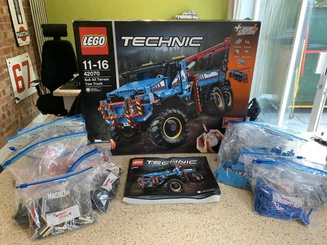 LEGO TECHNIC 42070 6x6 All-Terrain Tow Truck Complete With Instructions ...