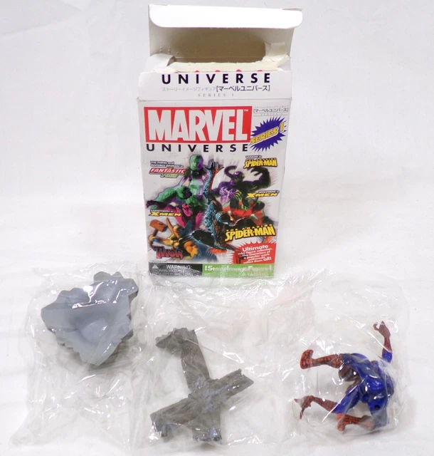 YAMATO MARVEL UNIVERSE !STORYIMAGEFIGURE! Serie 1 Spider-Man Mini ...