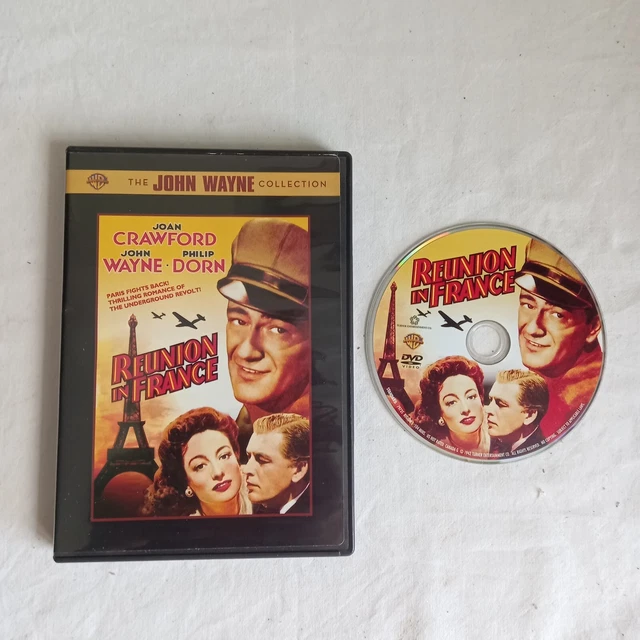 REUNION IN FRANCE DVD Joan Crawford John Wayne Philip Dorn Region 1 £14 ...