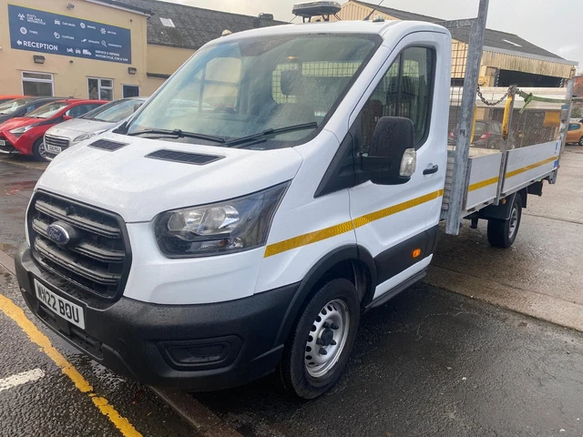 TRANSIT 350 L4 DIESEL RWD 2.0 EcoBlue 130ps Leader Dropside Tail Lift ...
