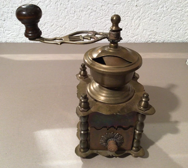 SEHR SCHÖNE ALTE Kaffeemühle aus massiv Messing EUR 59,00 - PicClick DE