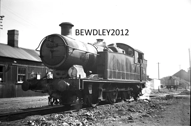 NEGATIVE 6X9 GWR COLLETT DESIGN 5693 ON BARRY SHED YARD IN JUNE 1958 £3 ...