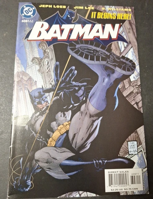 BATMAN #608 (2002, DC Comics) "Hush" VF + Jim Lee, Jeph Loeb EUR 18,25 ...