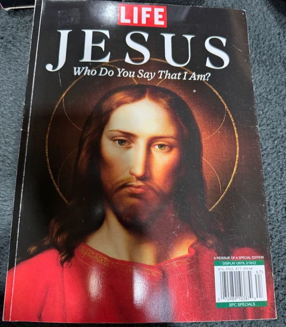 LIFE MAGAZINE JESUS Who Do You Say I Am? Reissue of a Special Edition ...