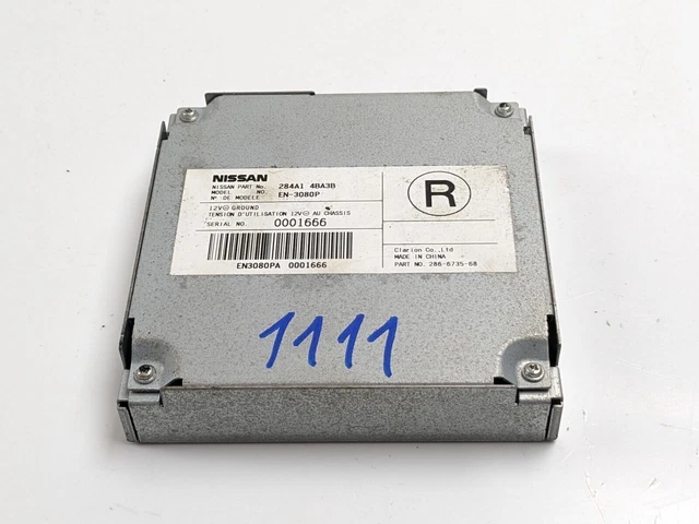 NISSAN XTRAIL AUDIO Camera Visual Control Module Ecu 284A14Ba3B Mk3 ...
