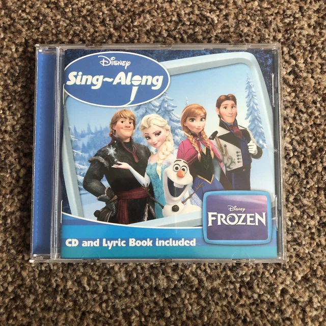 DISNEY SING ALONG Frozen CD With Lyric Book 2014 £2.99 - PicClick UK