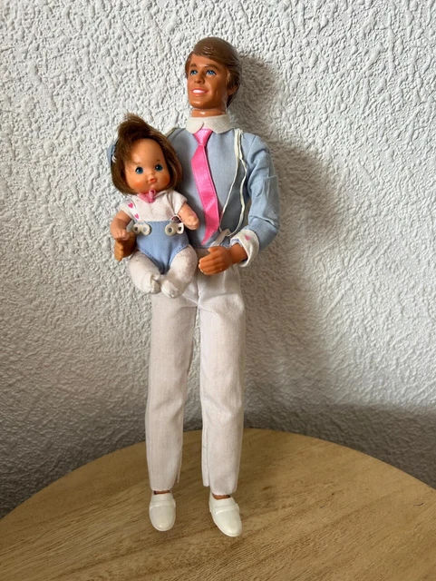 MATTEL VINTAGE 1985 Ken Heart Family La Famille Doucoeur Ken Et Son ...
