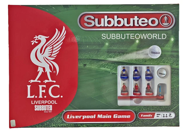 LIVERPOOL FC OFFICIAL Licensed Subbuteo Box Set. Table Soccer. Table ...