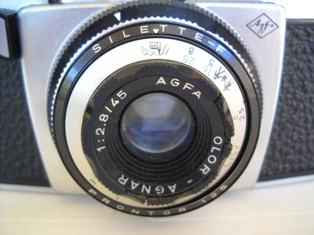 **1960`S AGFA SILETTE-F 35mm FILM VIEWFINDER CAMERA AGFA COLOR AGNAR ...