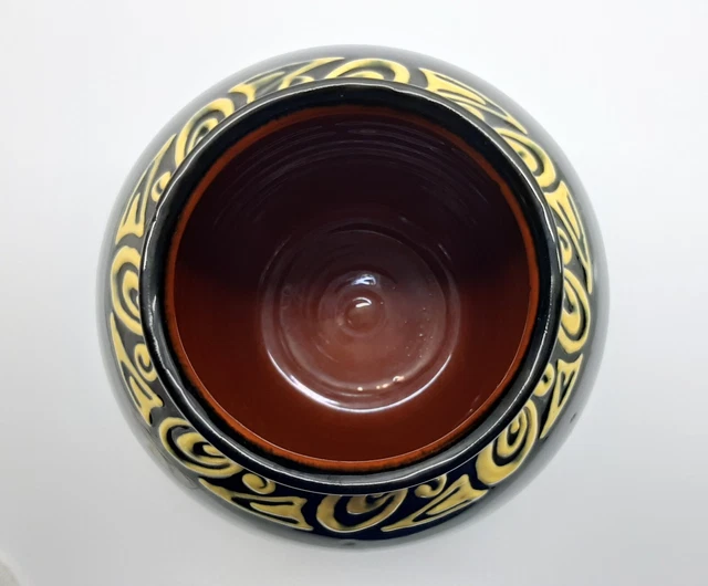 JUGENDSTIL VASE 19,4 cm KTK 855 Laeuger´sche Kunsttöpferei Tonwerke ...