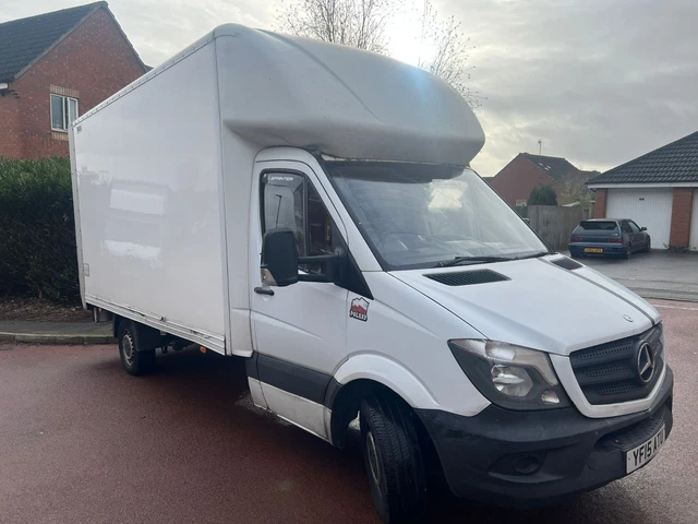 2015 MERCEDES SPRINTER 2.1 Diesel Luton Box Curtain-Side Tail Lift MOT ...
