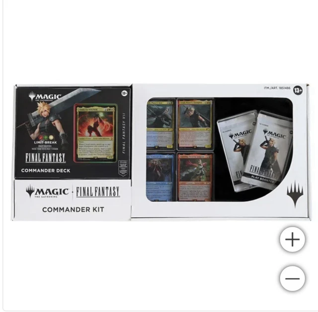 MAGIC THE GATHERING FINAL FANTASY Commander Kit - LIMIT BREAK - COSTCO ...
