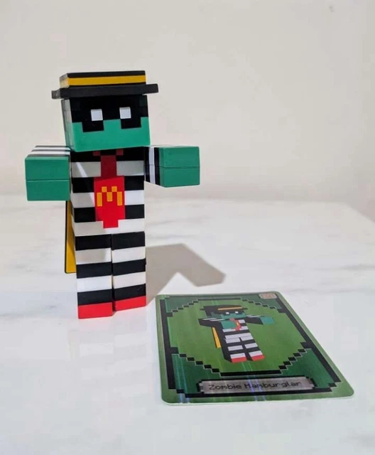 ZOMBIE MCDONALD'S 2025 A Minecraft Movie Collectable & Unused Code Card ...