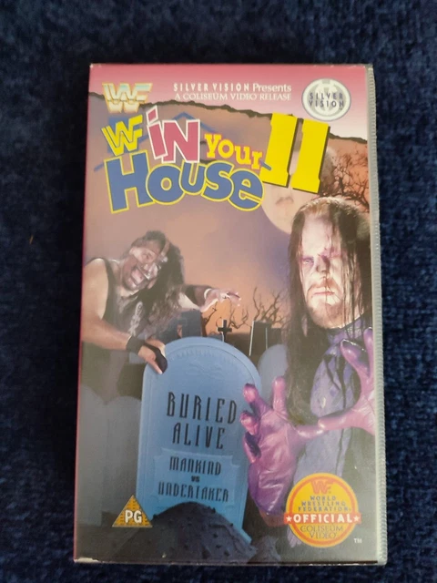 WWF IN YOUR House 11: Buried Alive VHS, PAL, FREEPOST UK £7.99 ...