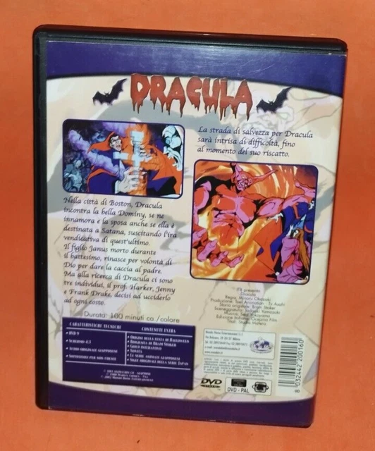 DVD DRACULA 1980 Anime Toei Animation EUR 35,00 - PicClick IT