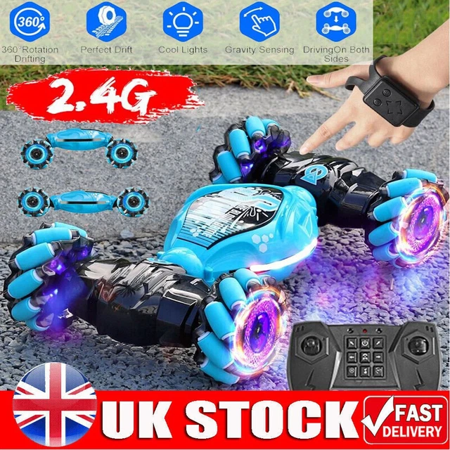 4WD STUNT CAR RC Hand Gesture Sensing Off-Road Car Remote Control Off ...