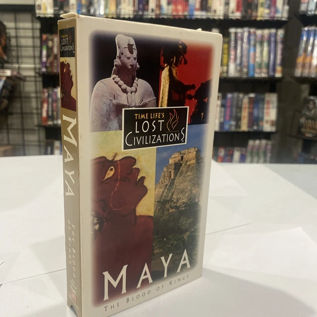 MAYA: THE BLOOD of Kings (VHS) 1995 TimeLife documentary; Sam Waterston ...