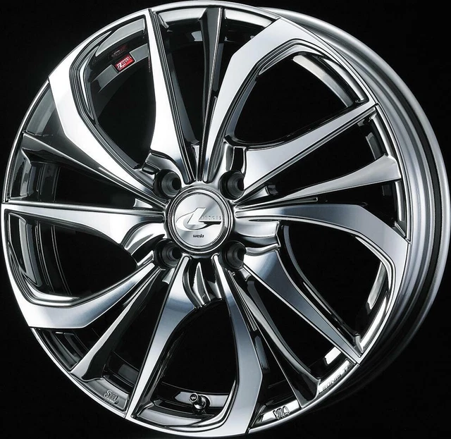 WEDS LEONIS/TE 4-WHEEL set 15X4.5J +45 4x100 Color: BMCMC EUR 1.393,28 - PicClick FR