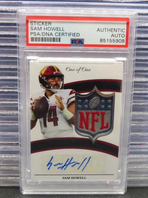 AUTOCOLLANT SAM HOWELL Auto Autographe PSA Authentic Auto Commanders ...