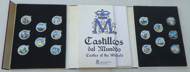 SPAIN ALBUM CASTLES And Locks Der Welt With 16 Coins 2023 uncirculated ...